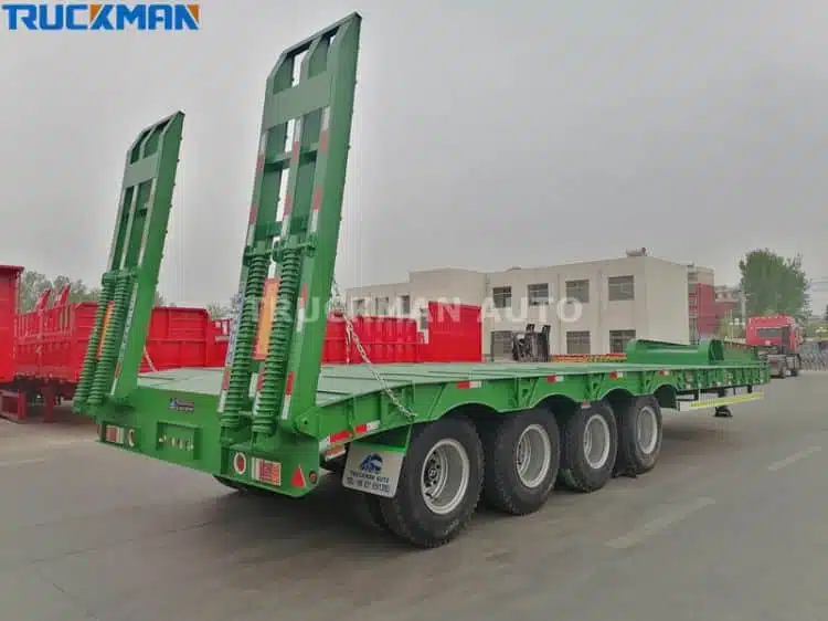 4 Axle Low Bed Trailer - Efficient Hauling Solutions - Truckman Automobile