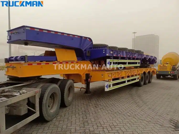 3 Axle Low Bed Trailer - Reliable Transport Solutions - Truckman Automobile