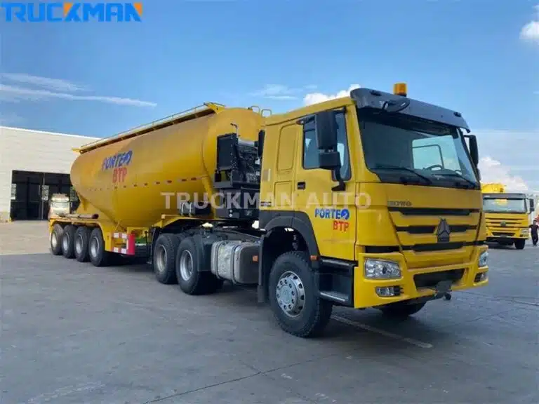 Cement Tanker - Efficient Bulk Transport - Truckman Automobile