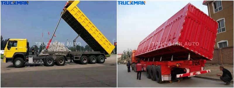 3 Axle Side Tipper Trailer - Truckman Automobile