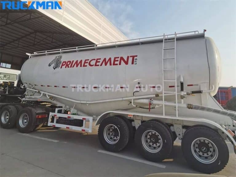 Bulk Cement Trailer Structure & Working Principle - Truckman Automobile