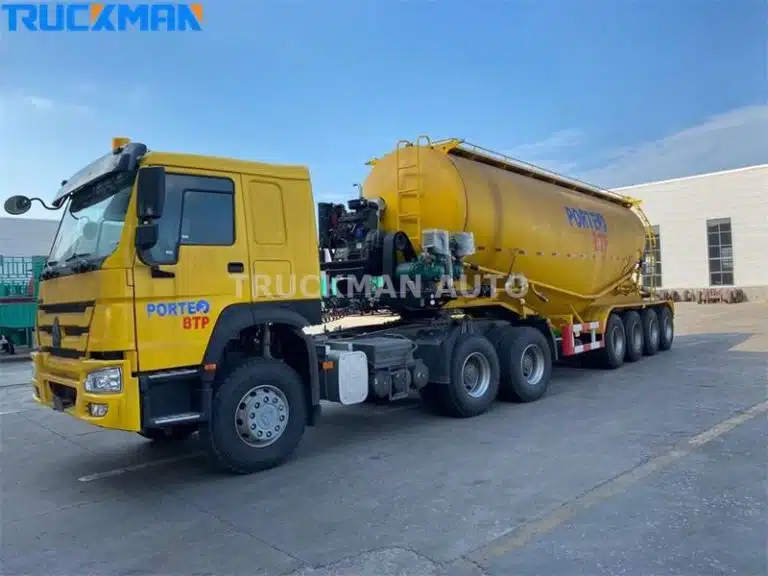 What is a Cement Bulker Truck Trailer? - Truckman Automobile
