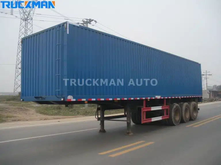What Is The Difference Between Flatbed VS Van Trailer？ - Truckman ...