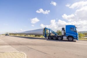 Wind Turbine Blade Transport Trailer - Truckman Automobile