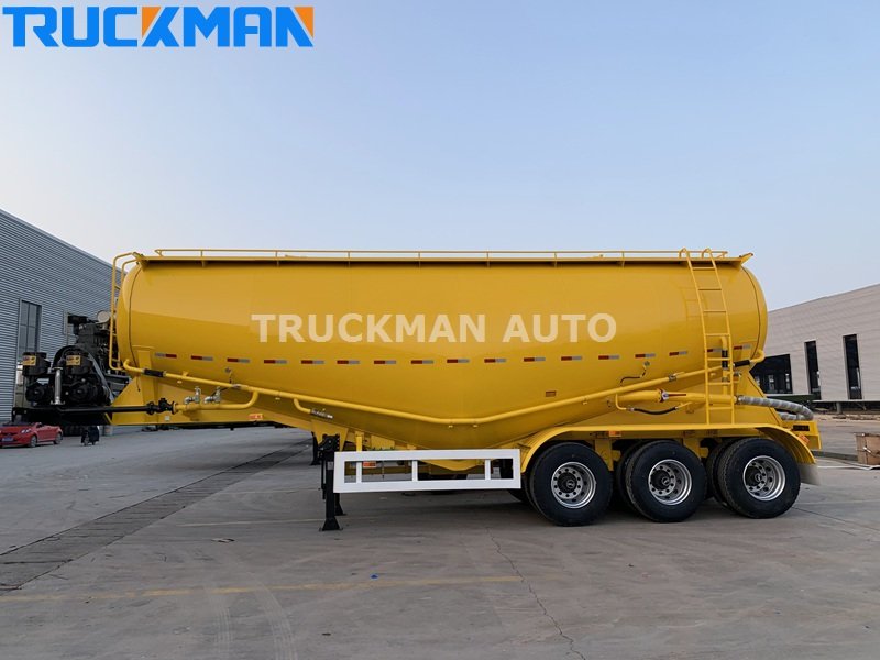 30 Cubic Meter Bulk Powder Tanker Trailer To Zambia - Truckman Automobile
